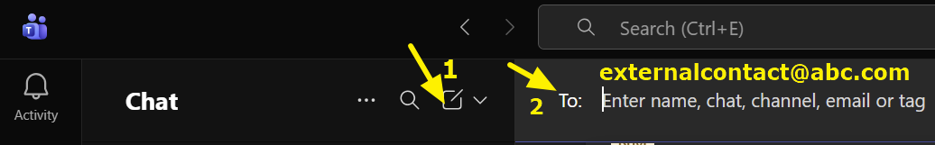 Chat with Anyone Using Just an Email Address in Microsoft Teams - Dual Layer IT
